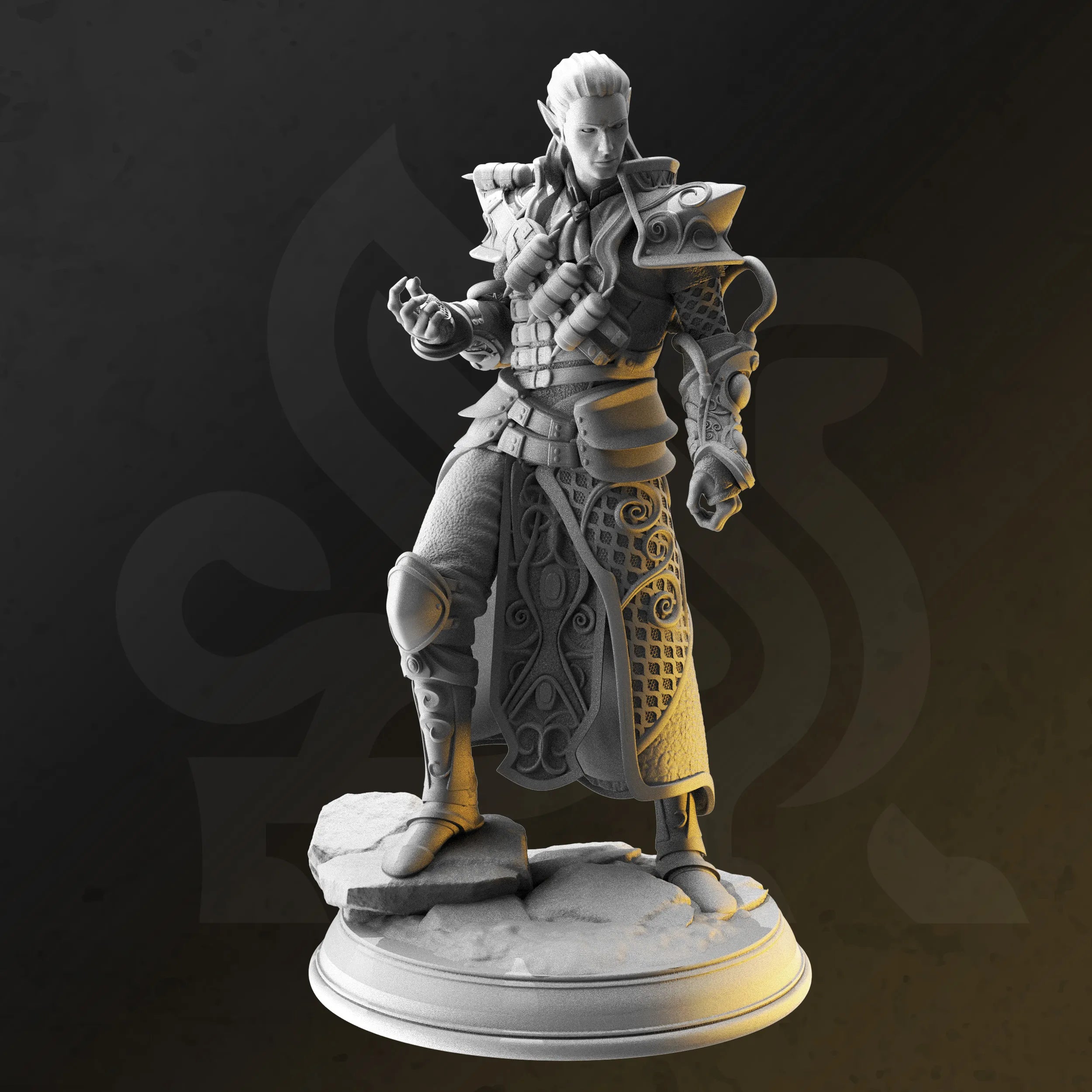 Netros of House Verani – Arcane Artificer - 75mm – Daves Adventure Gear